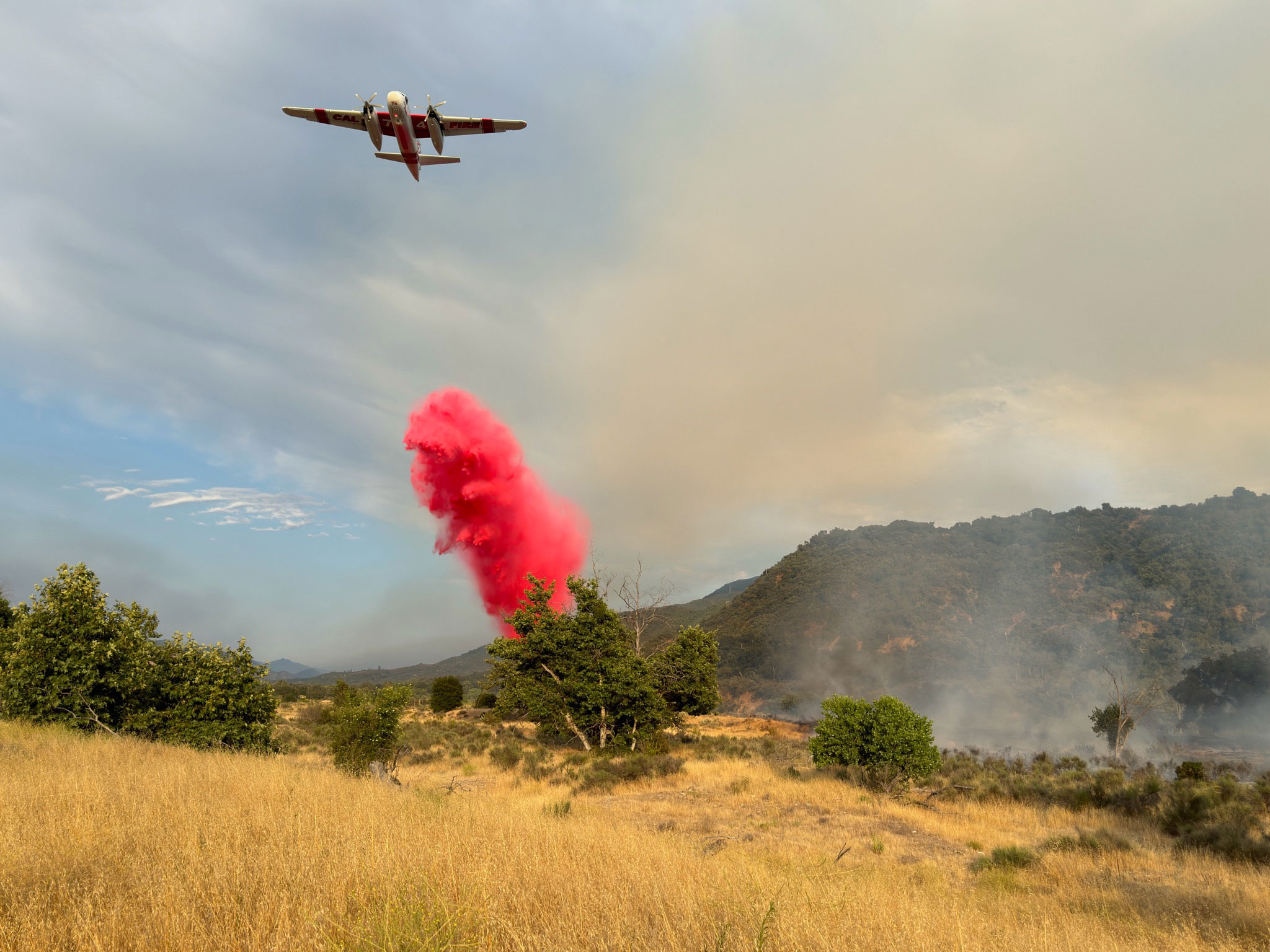 Crews Stop Wildfire Burning Near Highway 154, Paradise Road | Local ...