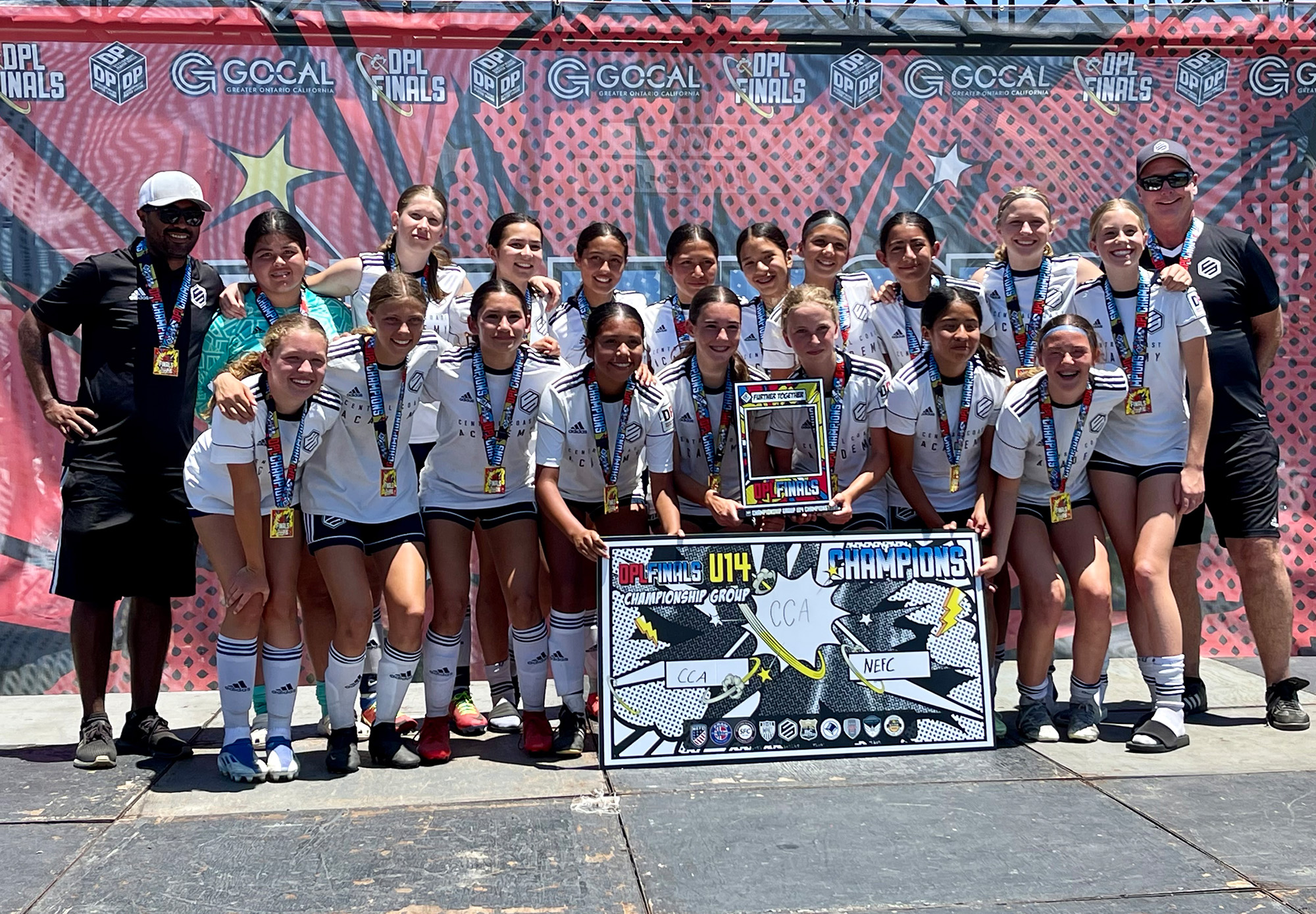 SB Soccer Club's Central Coast Academy 2010 Girls Team Wins DPL ...