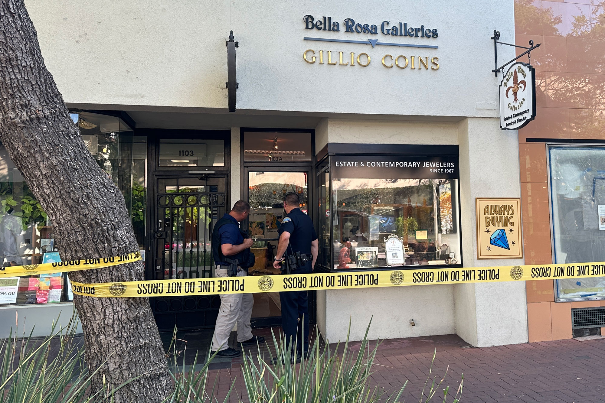 Suspect Arrested, Injuries Reported in Santa Barbara Jewelry Heist ...