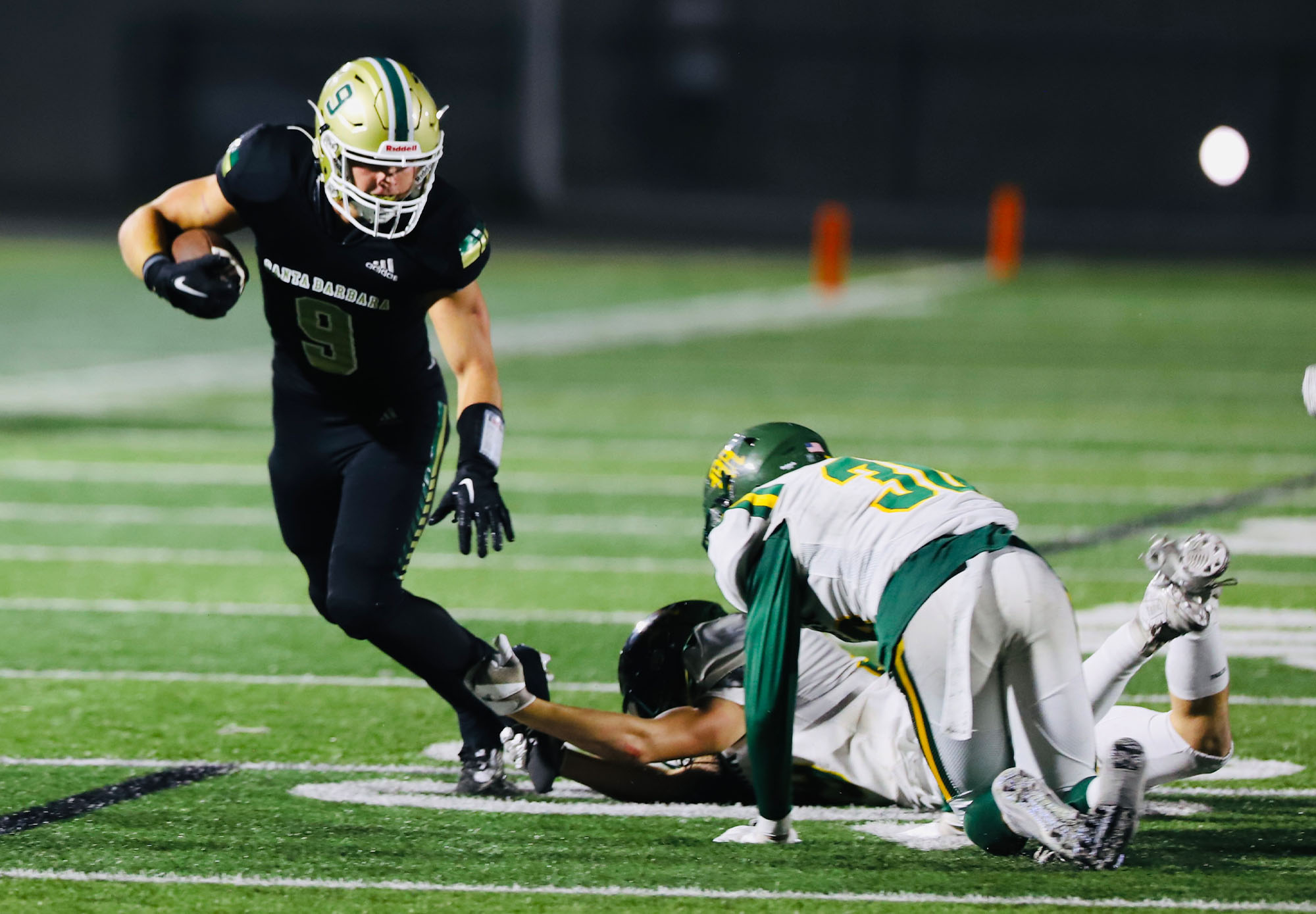 Kai Mault's Big Night Vaults Santa Barbara Football to 28-21 Win Over ...