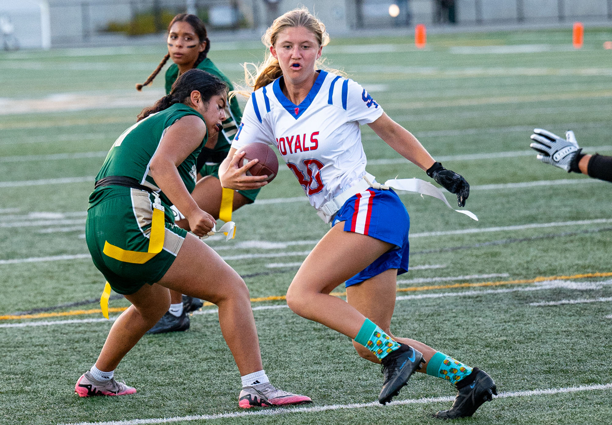 San Marcos Girls Flag Football Defeats Santa Barbara High in Big Game ...