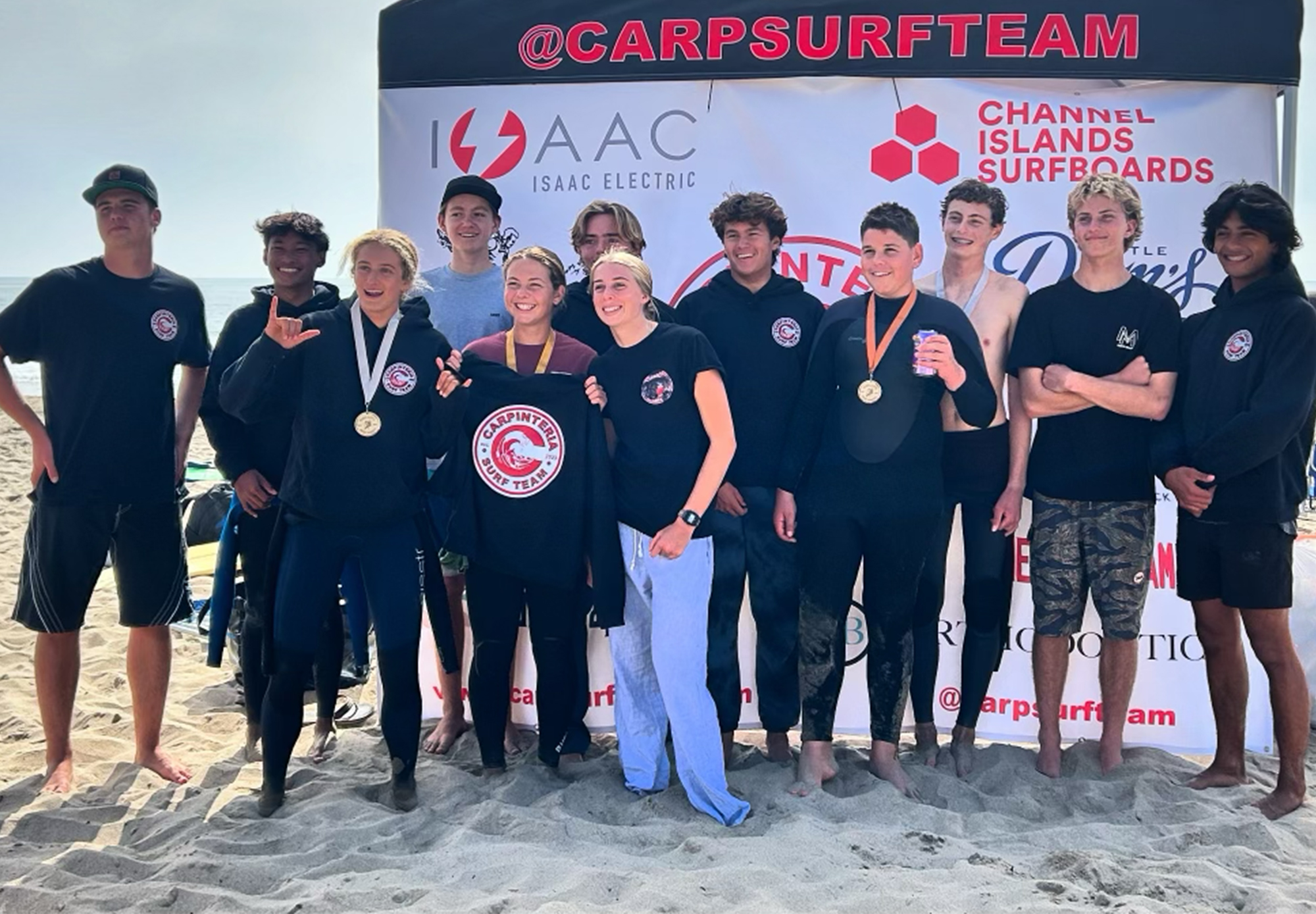 Carpinteria High Surf Team Earns Top Finish to Open Scholastic Surf ...