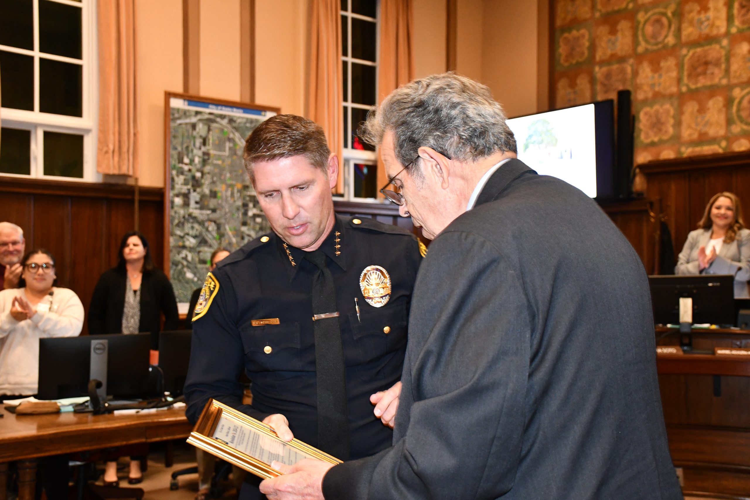 Santa Maria Police Chief Honored Ahead of Retirement | Local News ...