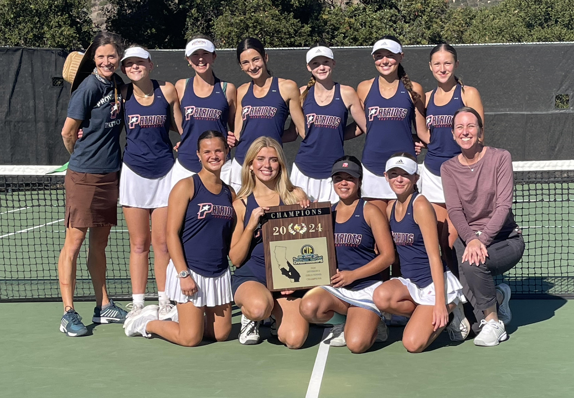 Providence Girls Tennis Captures CIF-SS Div. 6 Championship Over ...