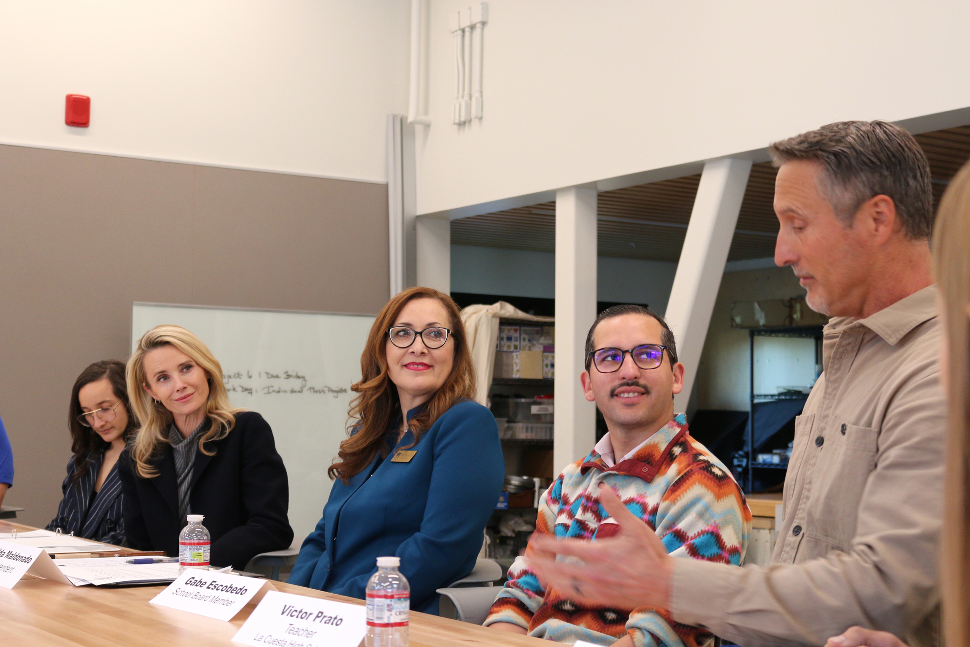 California's First Partner Visits Santa Barbara School District to Talk ...