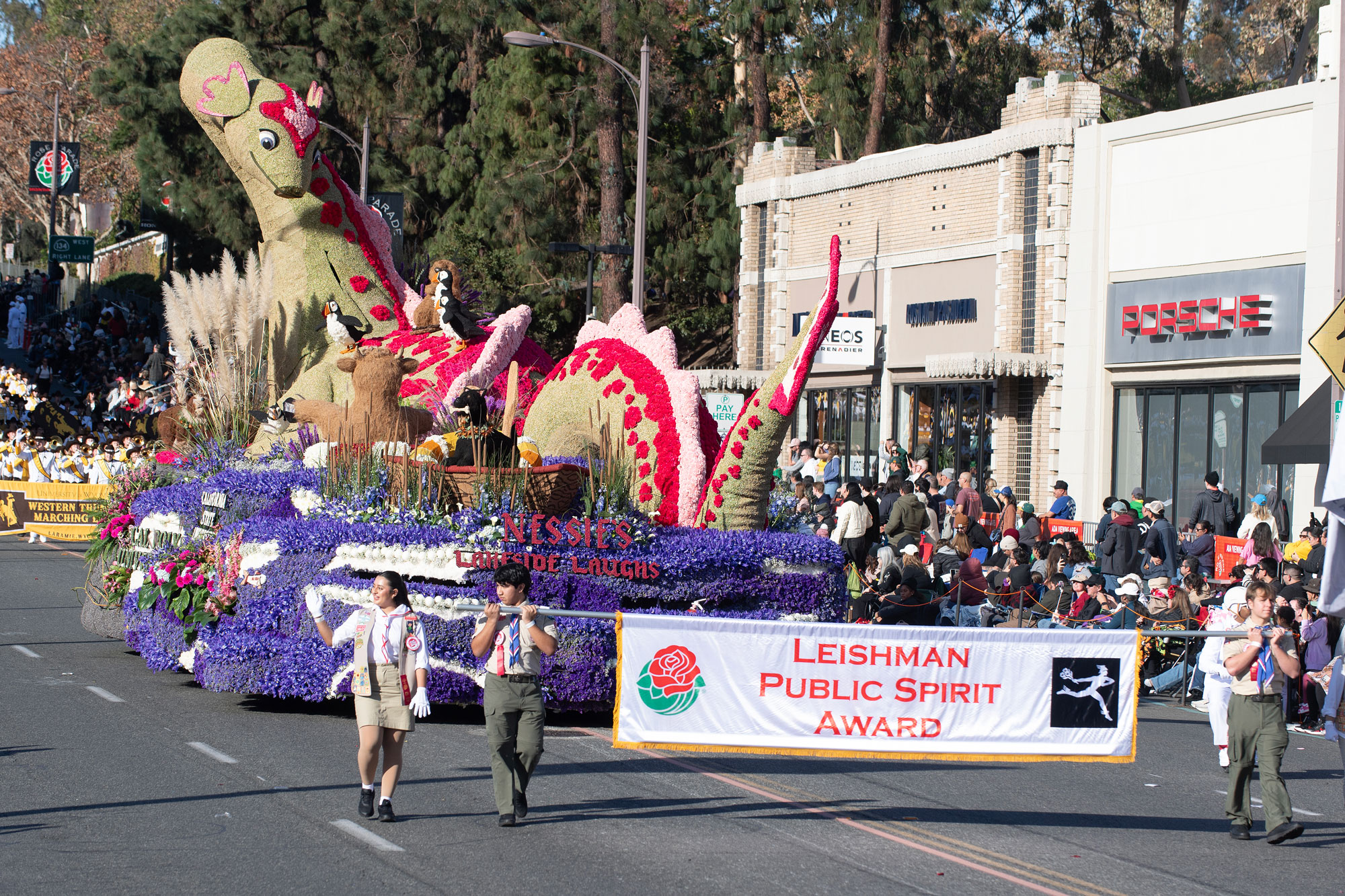 Cal Poly’s Loch Ness Monster Float Takes Home Spirit Award at Rose ...