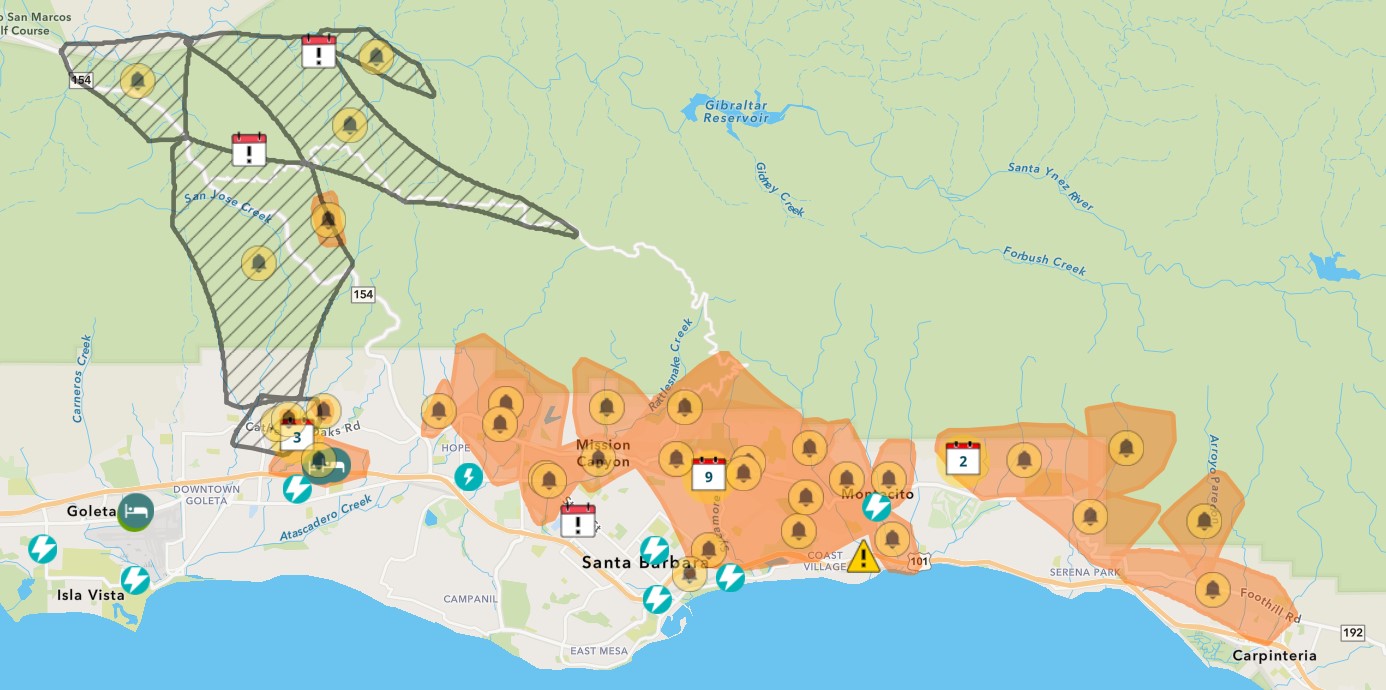 Edison Shuts Off Power for Some Santa Barbara County Customers Due to ...