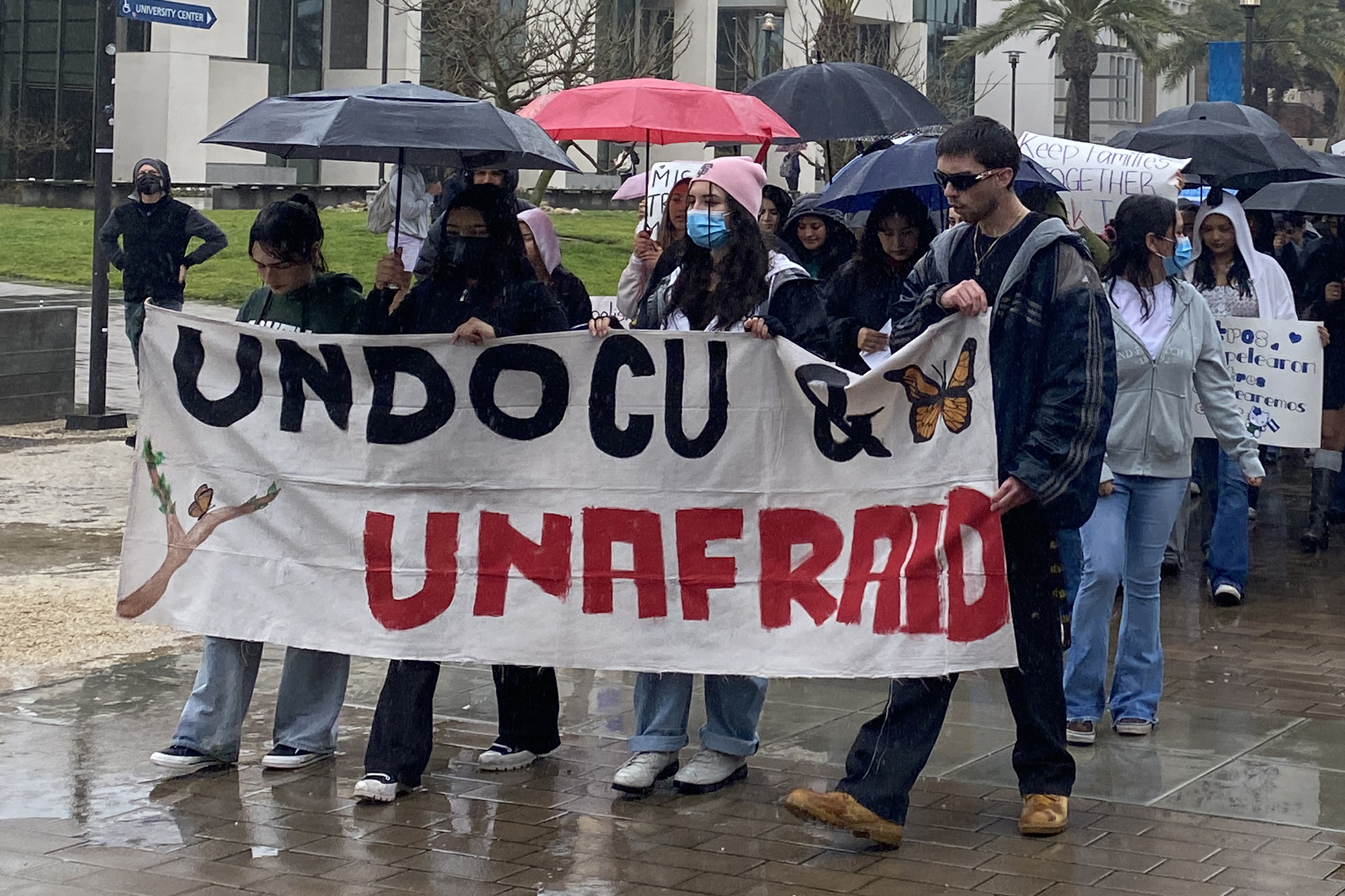 UCSB Students, Staff Protest ICE Activity and Trump Deportation Policy ...