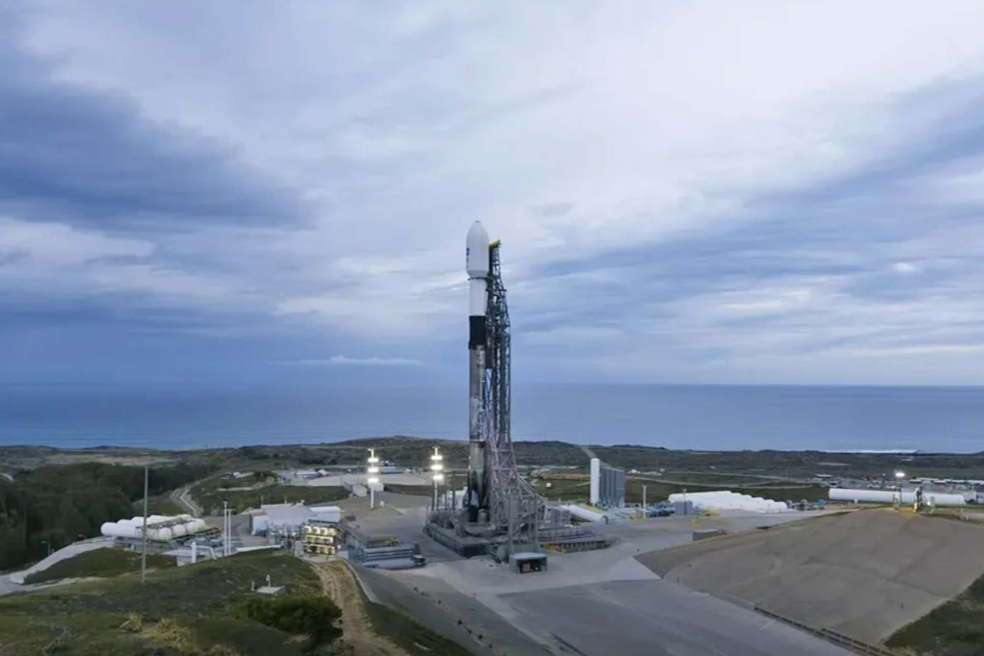 Weather, Satellite Issue Conspire to Delay SpaceX Rocket Launch at VSFB ...