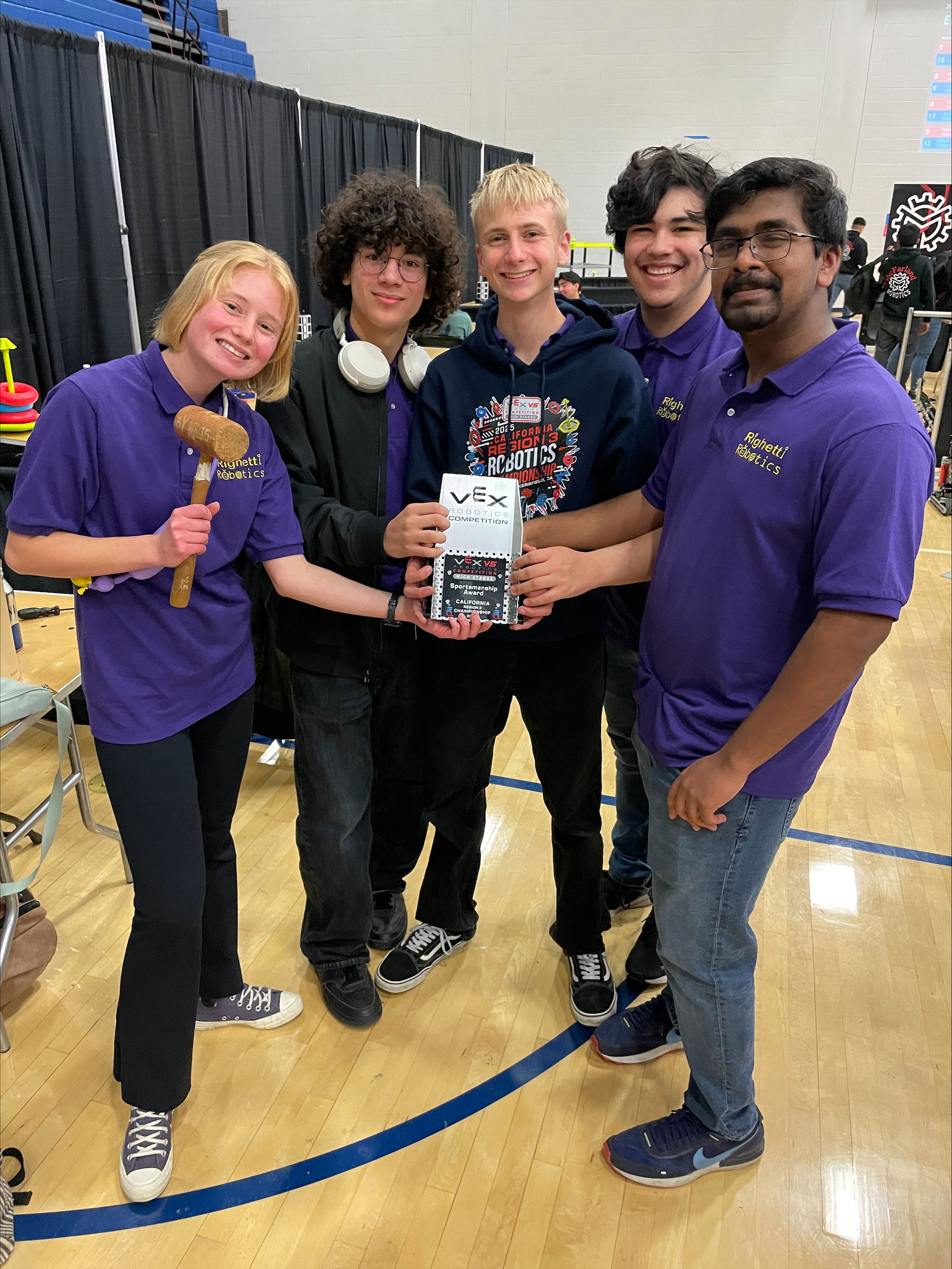 RHS Robotics Team Wins Sportsmanship Award at State Championship ...