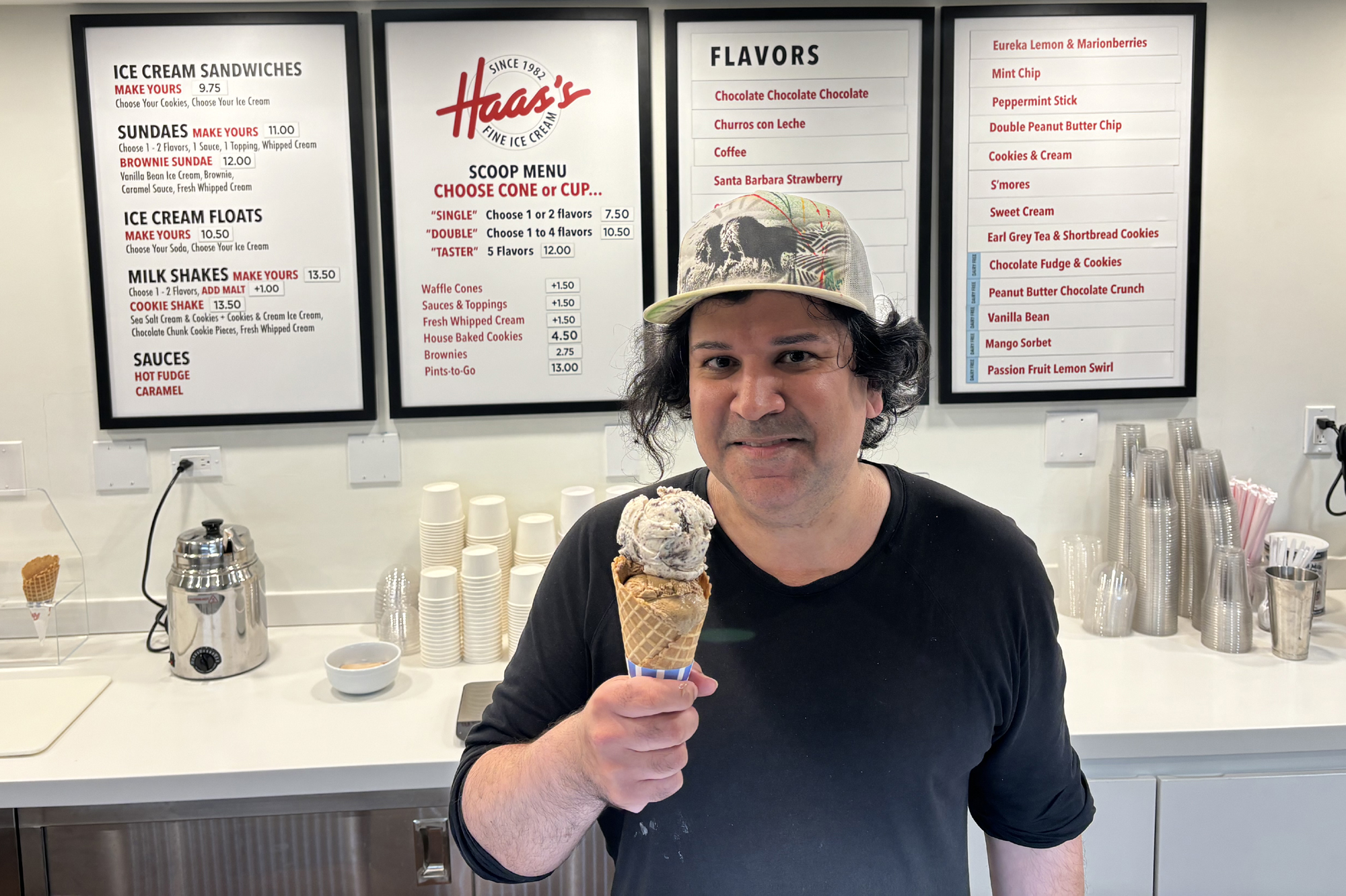 BizHawk: Haas's Fine Ice Cream Comes Full Circle in Santa Barbara ...