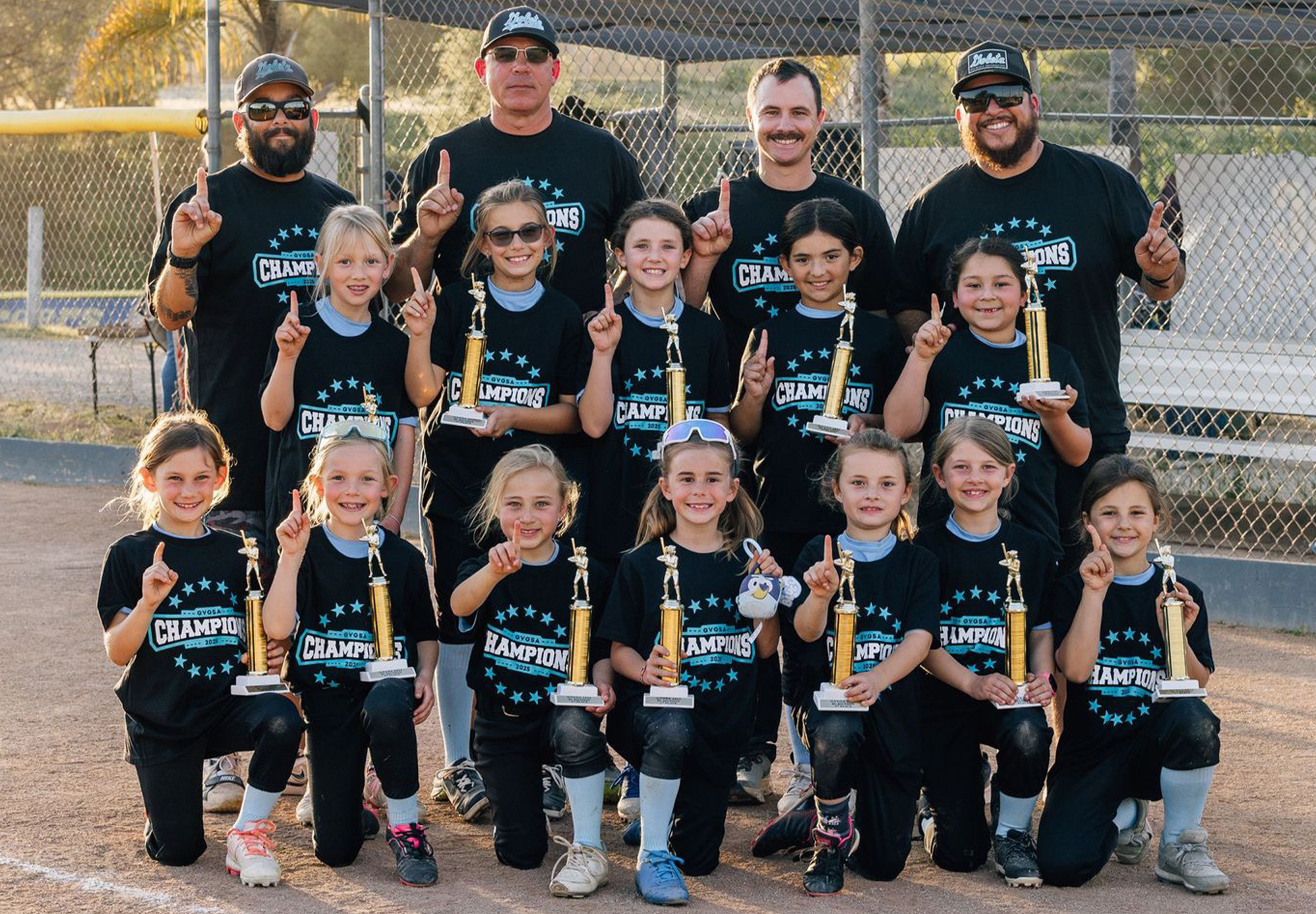 Blueys Win Goleta Valley Girls Softball Association 8U Mini Tournament ...