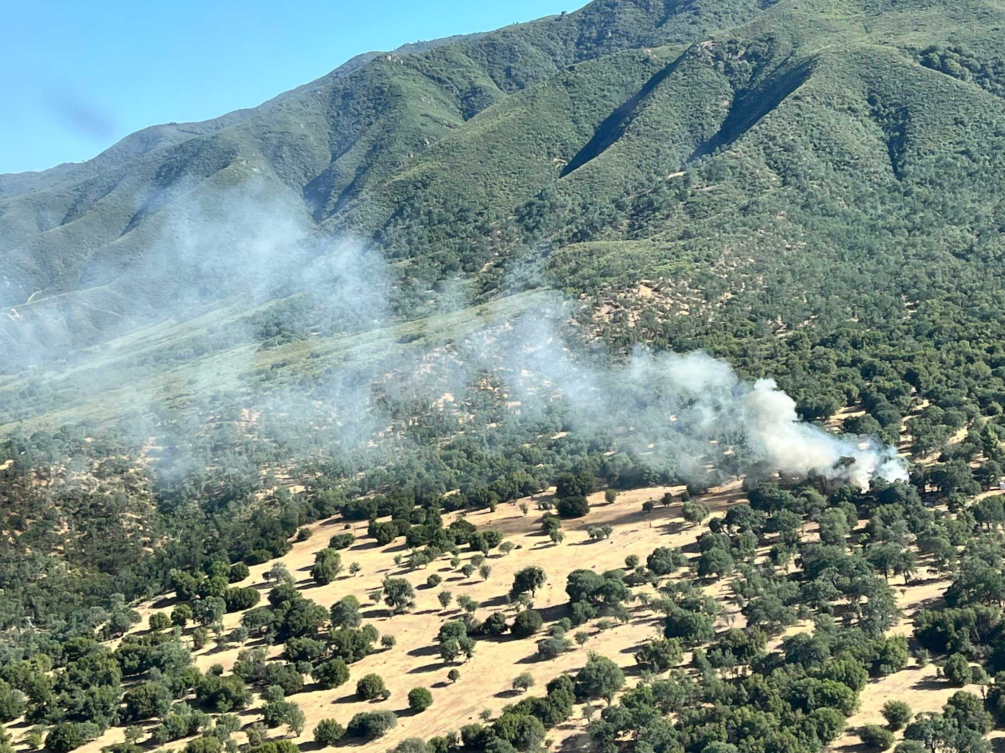 Fire Damages Structure, Burns Vegetation Off Highway 166 | Local News ...