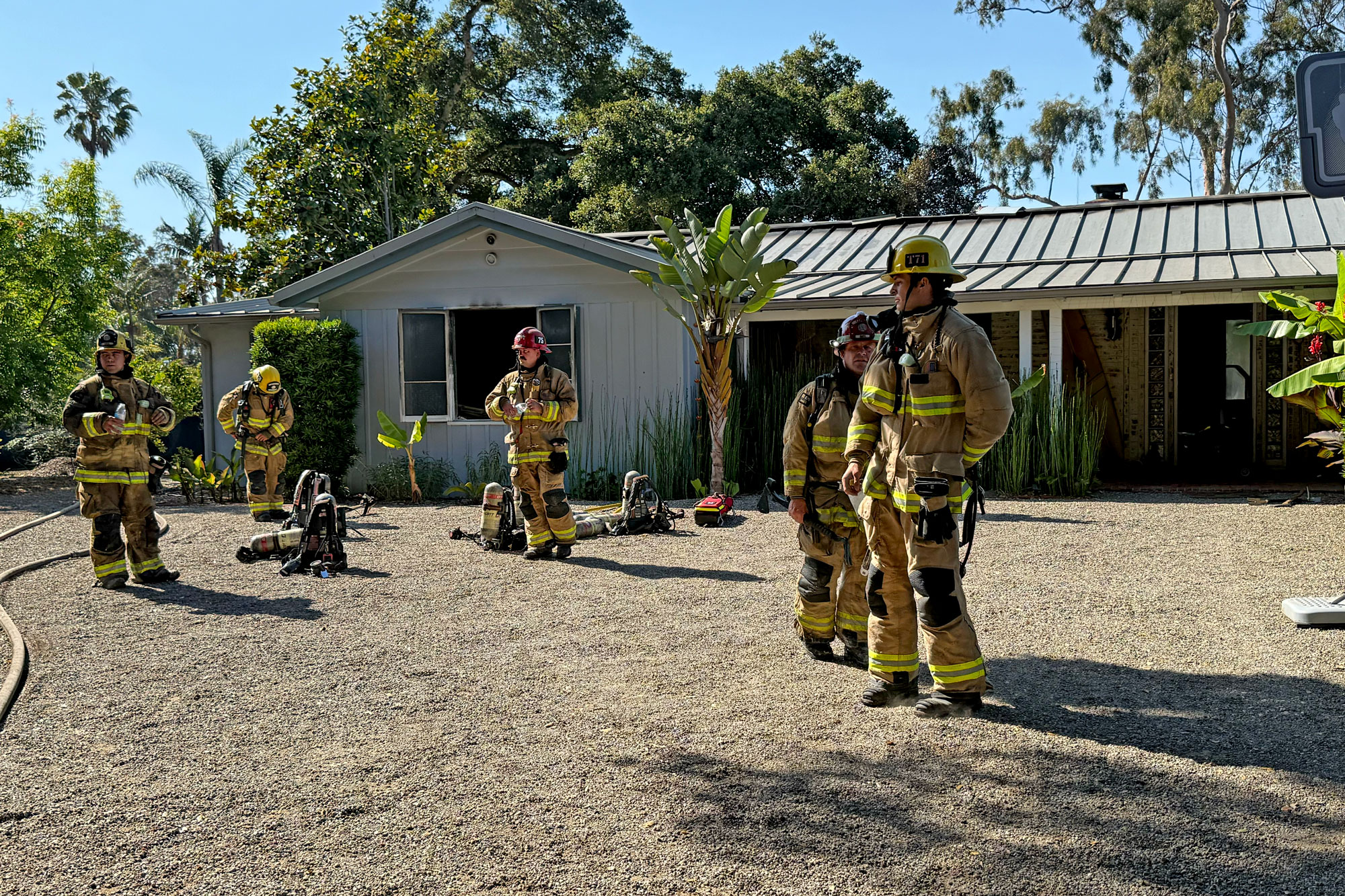 Firefighters Battle Residential Structure Fire in Hope Ranch | Local ...