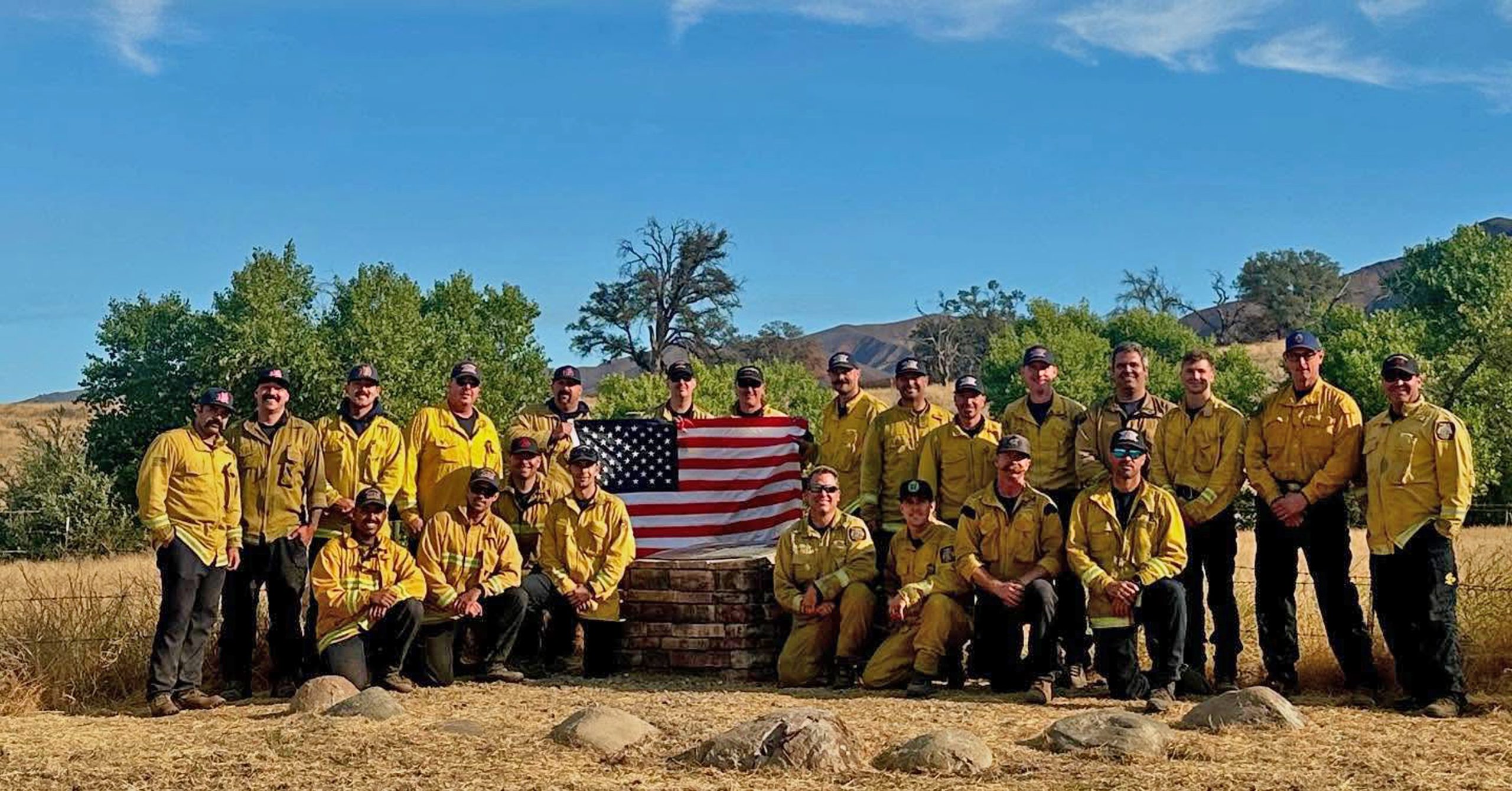 Visiting Strike Team Spruces up 1979 Fire Memorial | Local News | Noozhawk