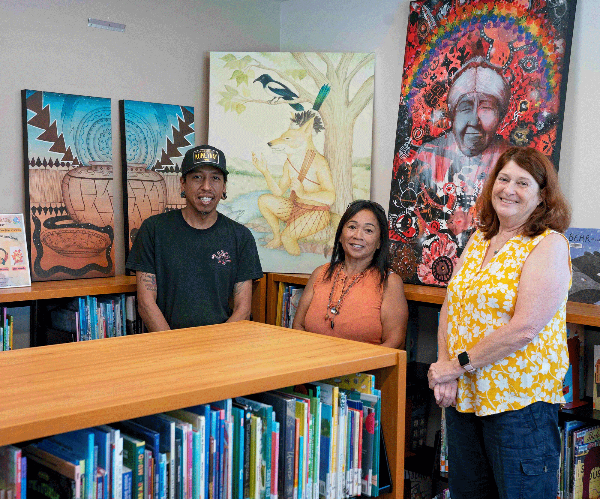 Santa Ynez Chumash Tribe Gifts Artworks to Buellton Library | Arts ...
