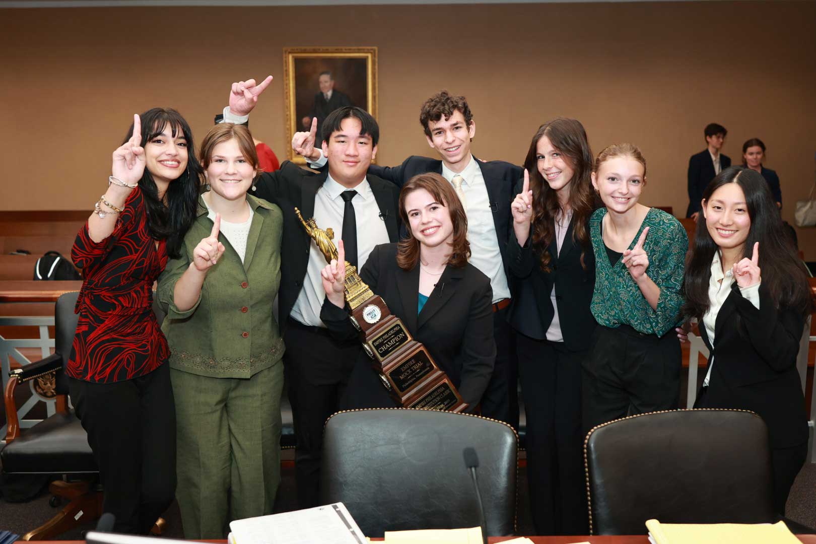 DPHS Mock Trial Team Defends Championship Title at Empire Philly | Local News | Noozhawk