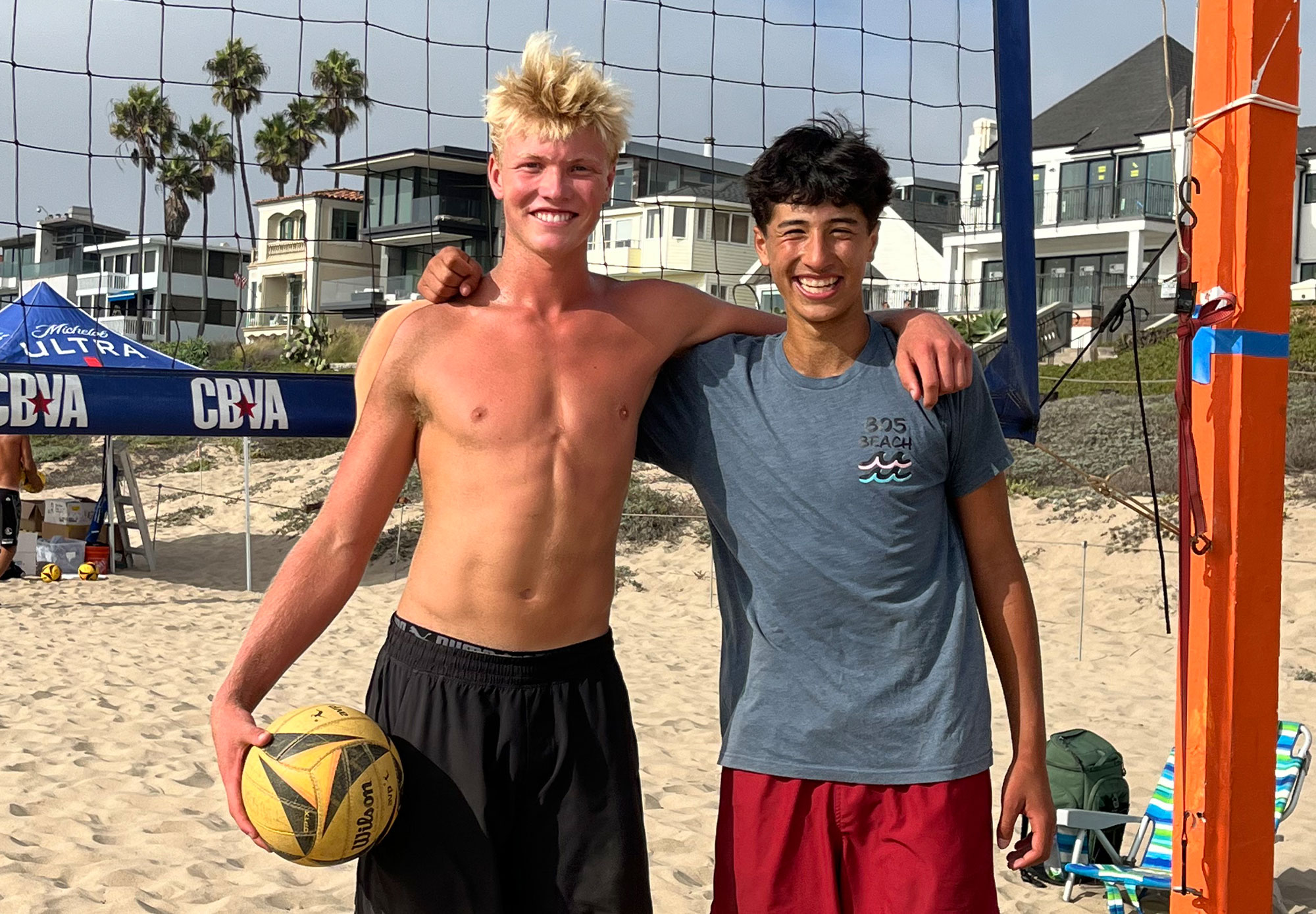 Locals Matteo Burdick, Keanu Nguyen Win Marine St. AA Beach Volleyball ...