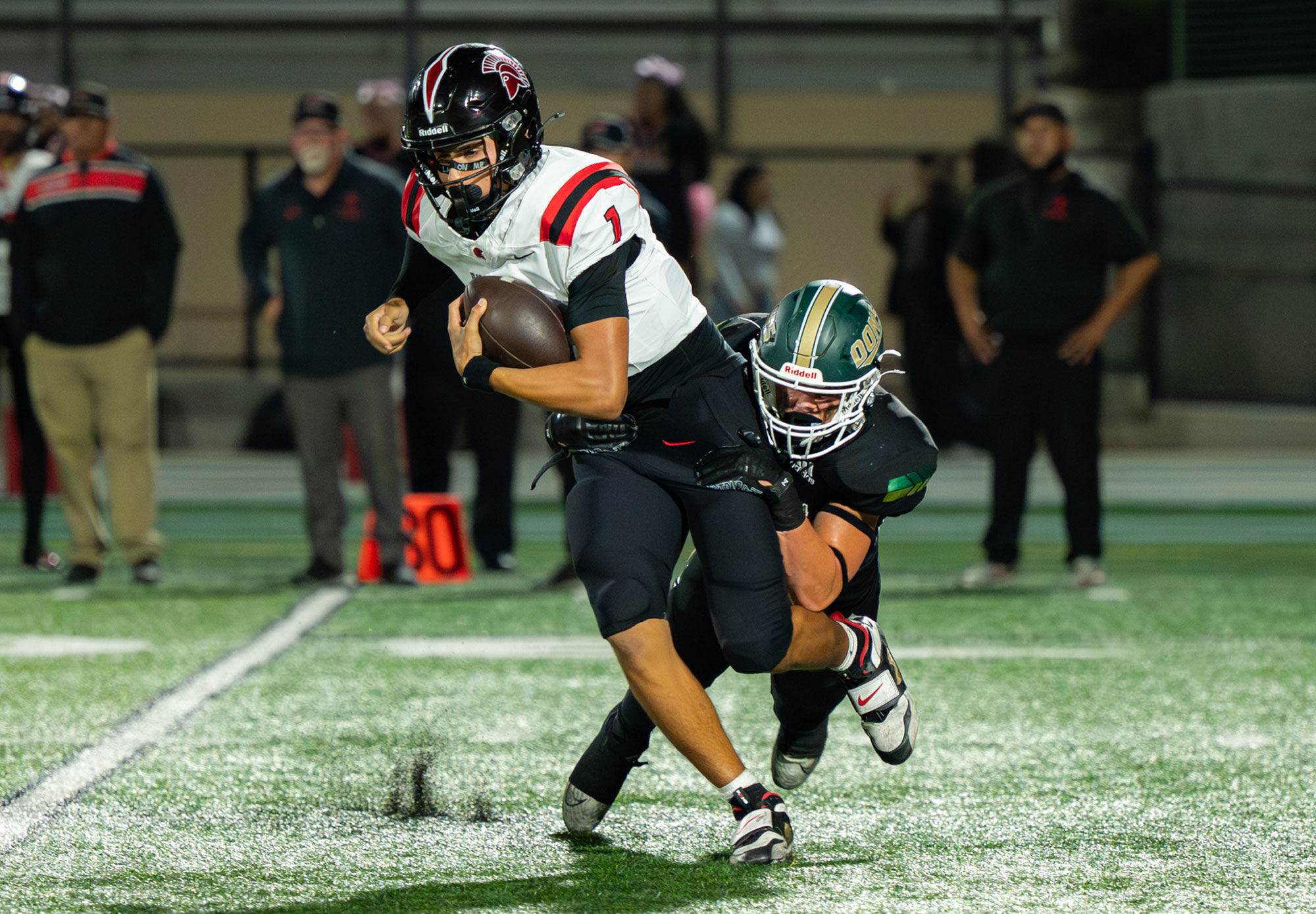Santa Barbara High Football Runs Away with 45-13 Win Over Rio Mesa ...