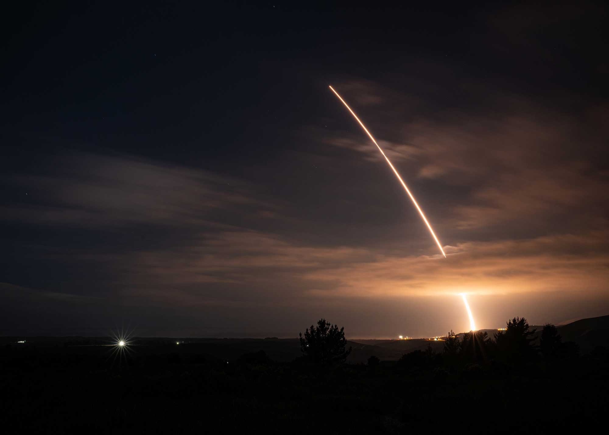 ICBM Test Launch Marks 60th Mission of 2025 from Vandenberg SFB | Local ...