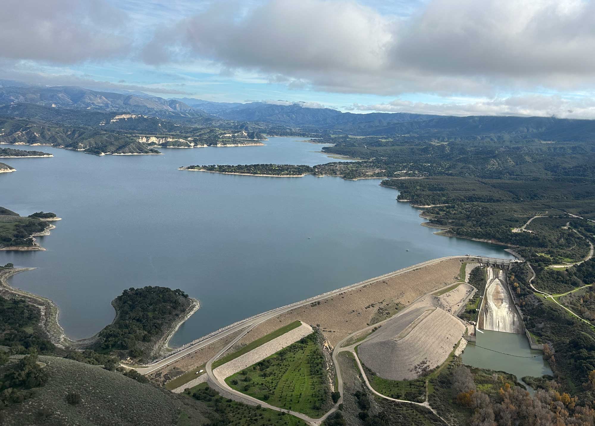 Major Storm Boosts Lake Cachuma, Upstream Reservoir Levels | Local News | Noozhawk