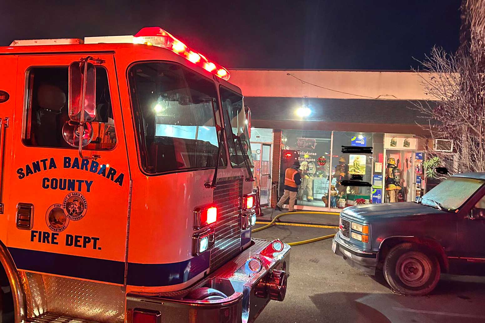 Fire Crews Extinguish Blaze at Goleta Commercial Building | Local News ...