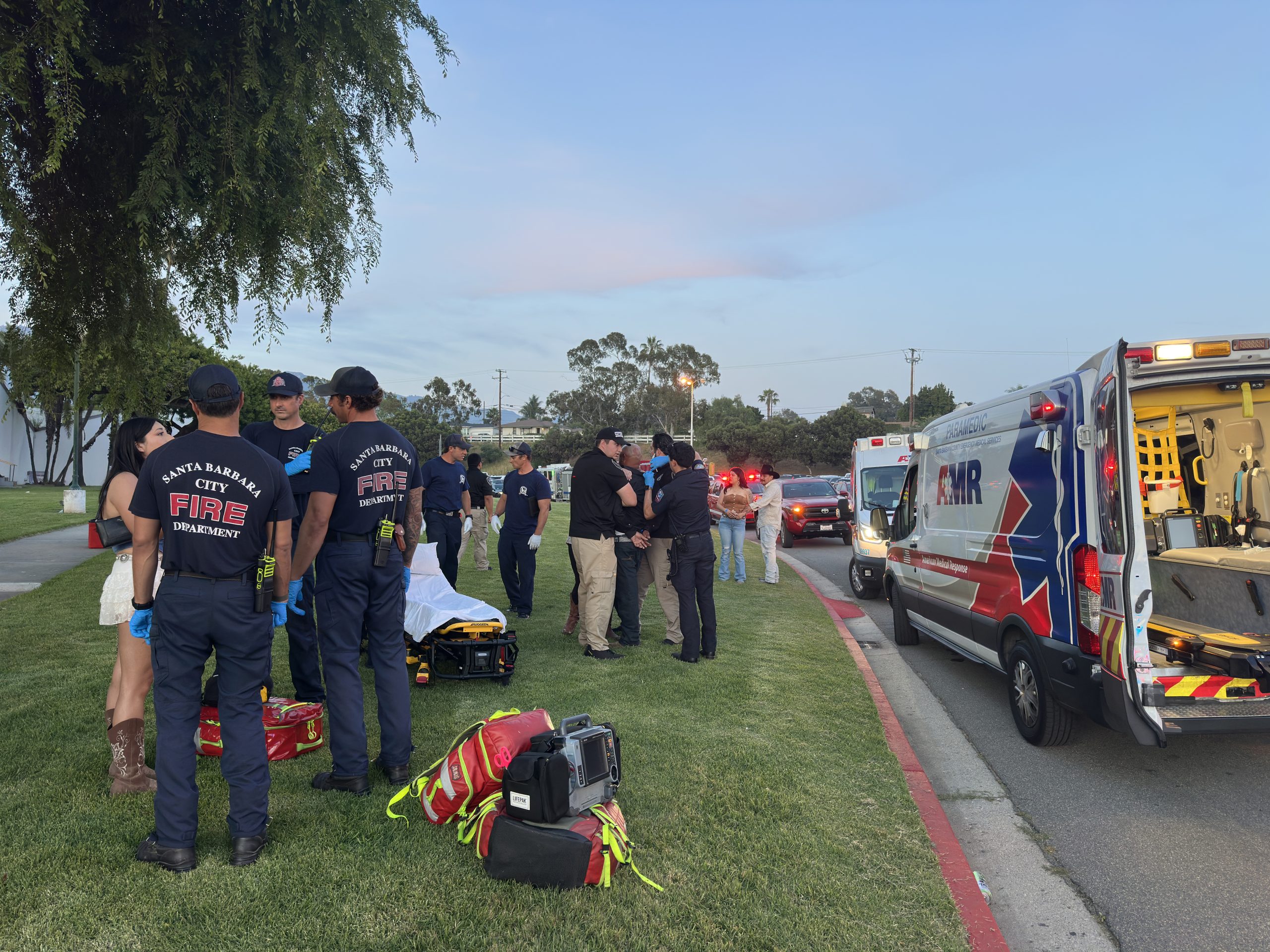 Fight, Medical Issues at Concert Draw Emergency Crews to Earl Warren ...
