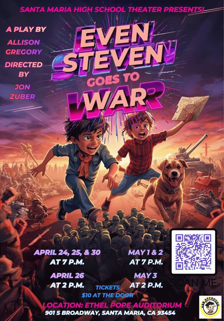 Santa Maria High Thespians to 'Perform Even Steven Goes to War ...