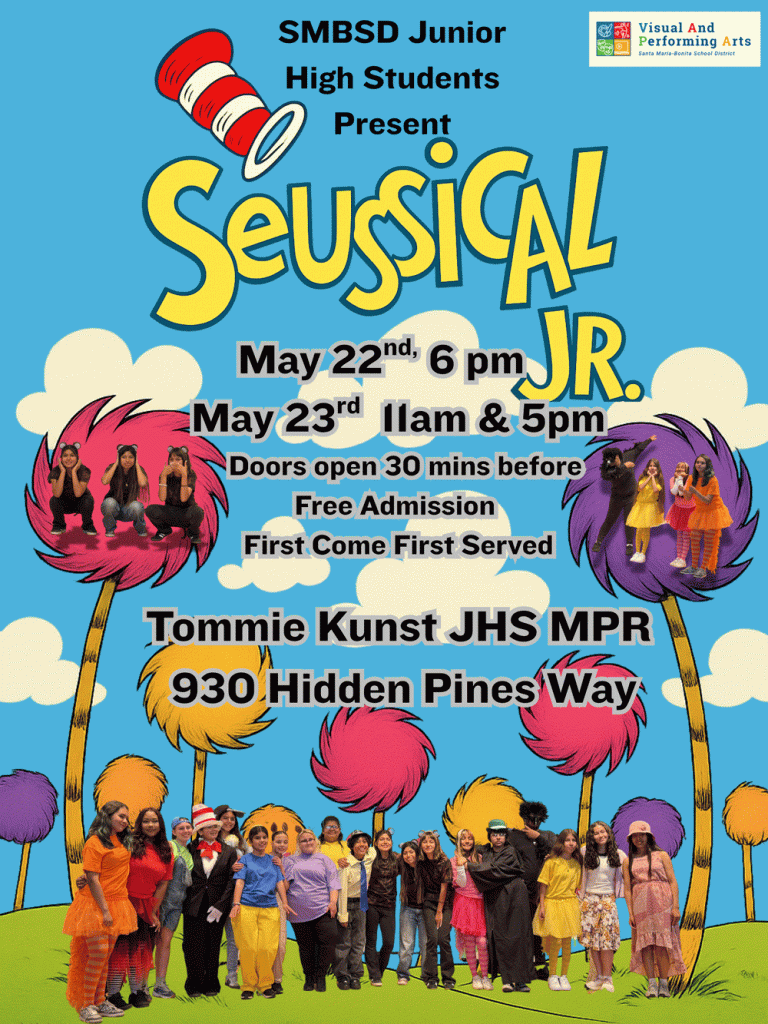 Santa Maria-Bonita District Junior High Students to Stage ‘Seussical Jr ...